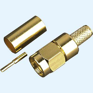 RP-SMA-Stecker für RG 58, 4,95